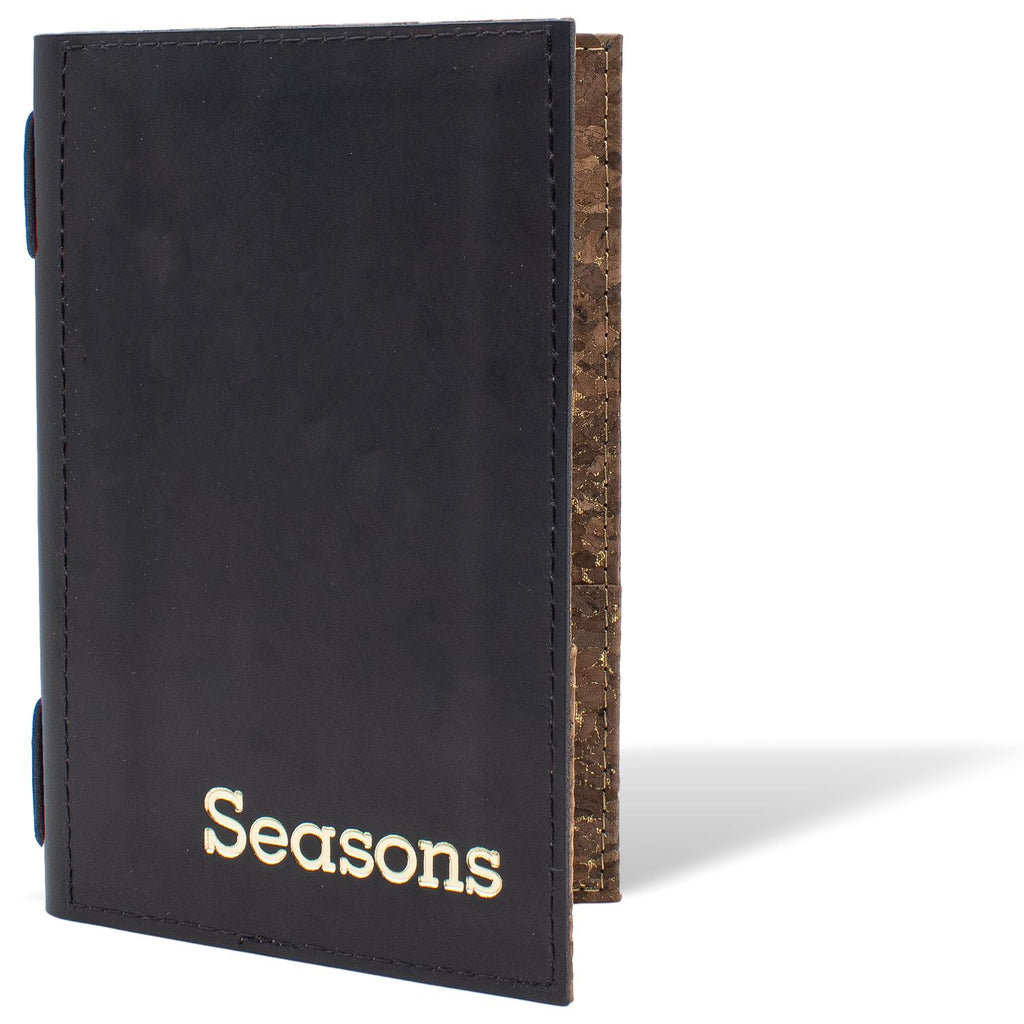Leather Guest Service Directory Book Cover With Elastic Menu Sting Ret ...