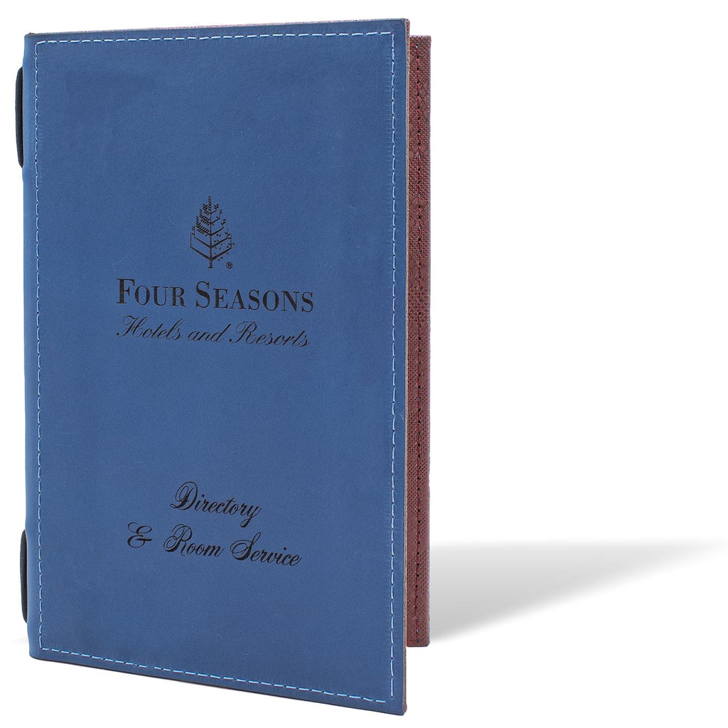 Leather Guest Service Directory Book Cover With Elastic Menu Sting Ret ...