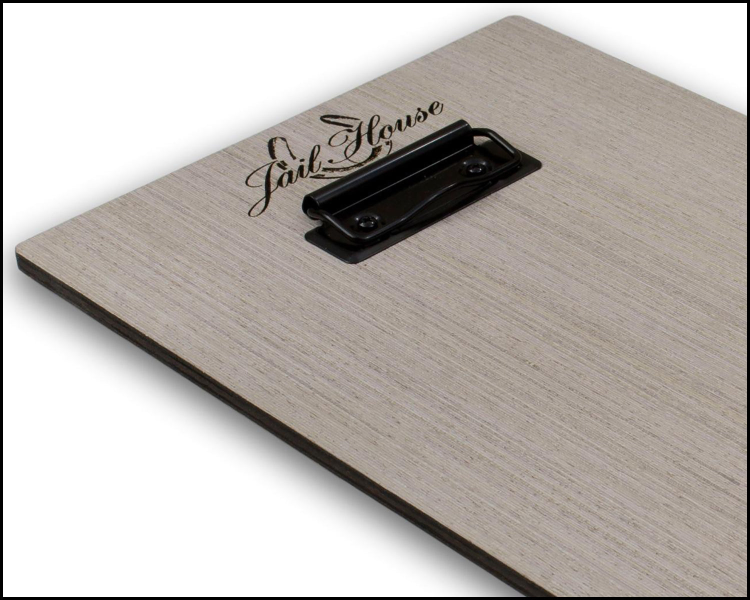 Custom & Handcrafted Wood Clipboard Menu Holder