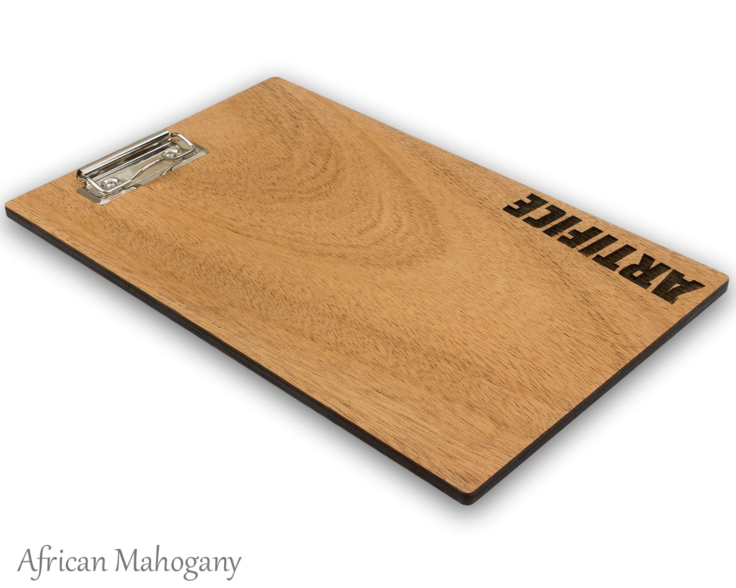 Custom & Handcrafted Wood Clipboard Menu Holder